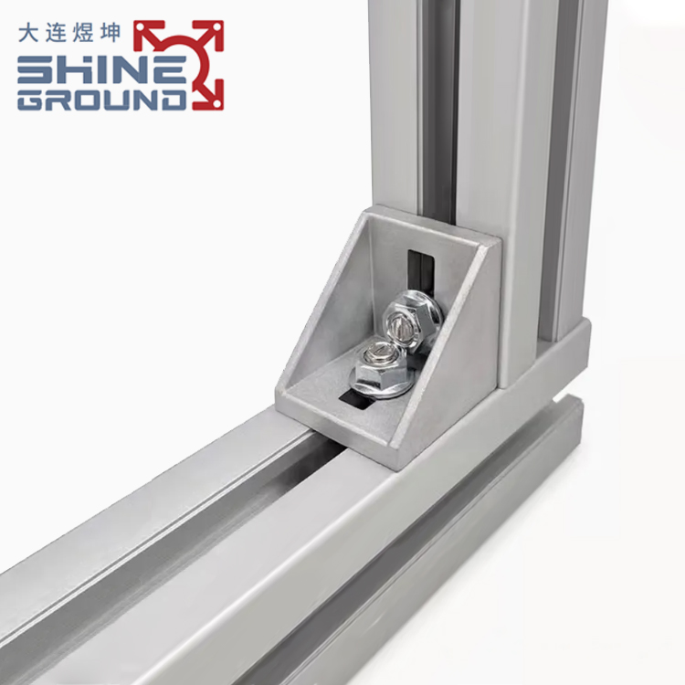 Die Cast Corner Bracket For 30×30 Aluminum Profiles | Standard Series ...