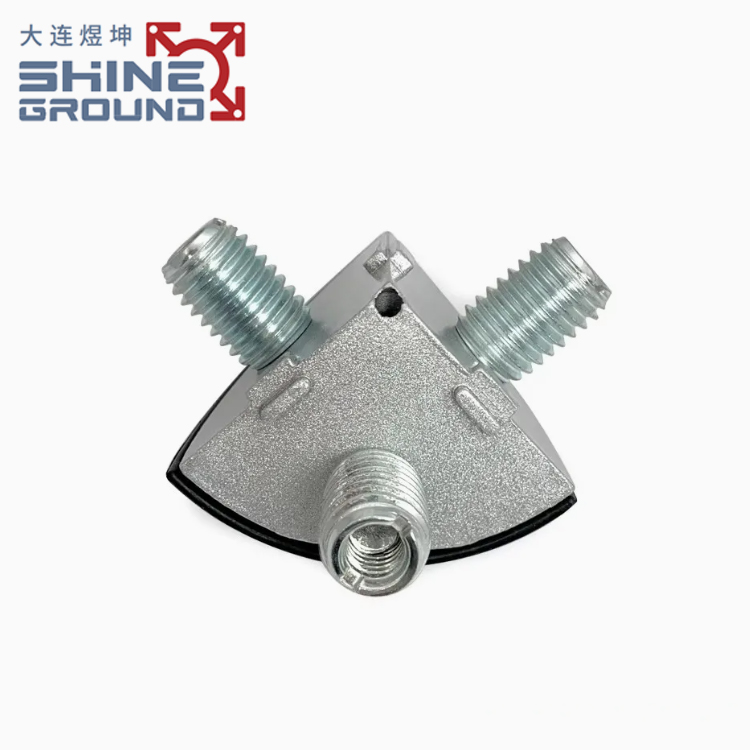 3-Way Rounded Corner Joining Bracket | Standard Series In Stock