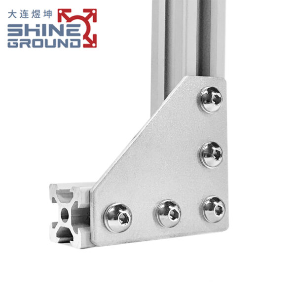 L-Shape Aluminum Profile Connector Kit - Shine Ground