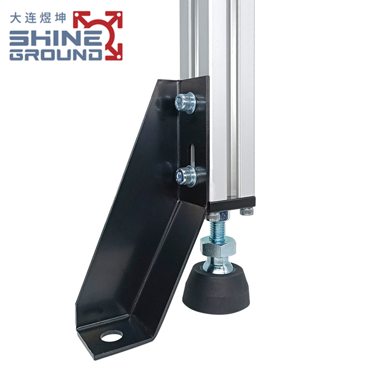 Industrial Heavy-Duty Foundation Bracket for Aluminum Profiles - Shine ...